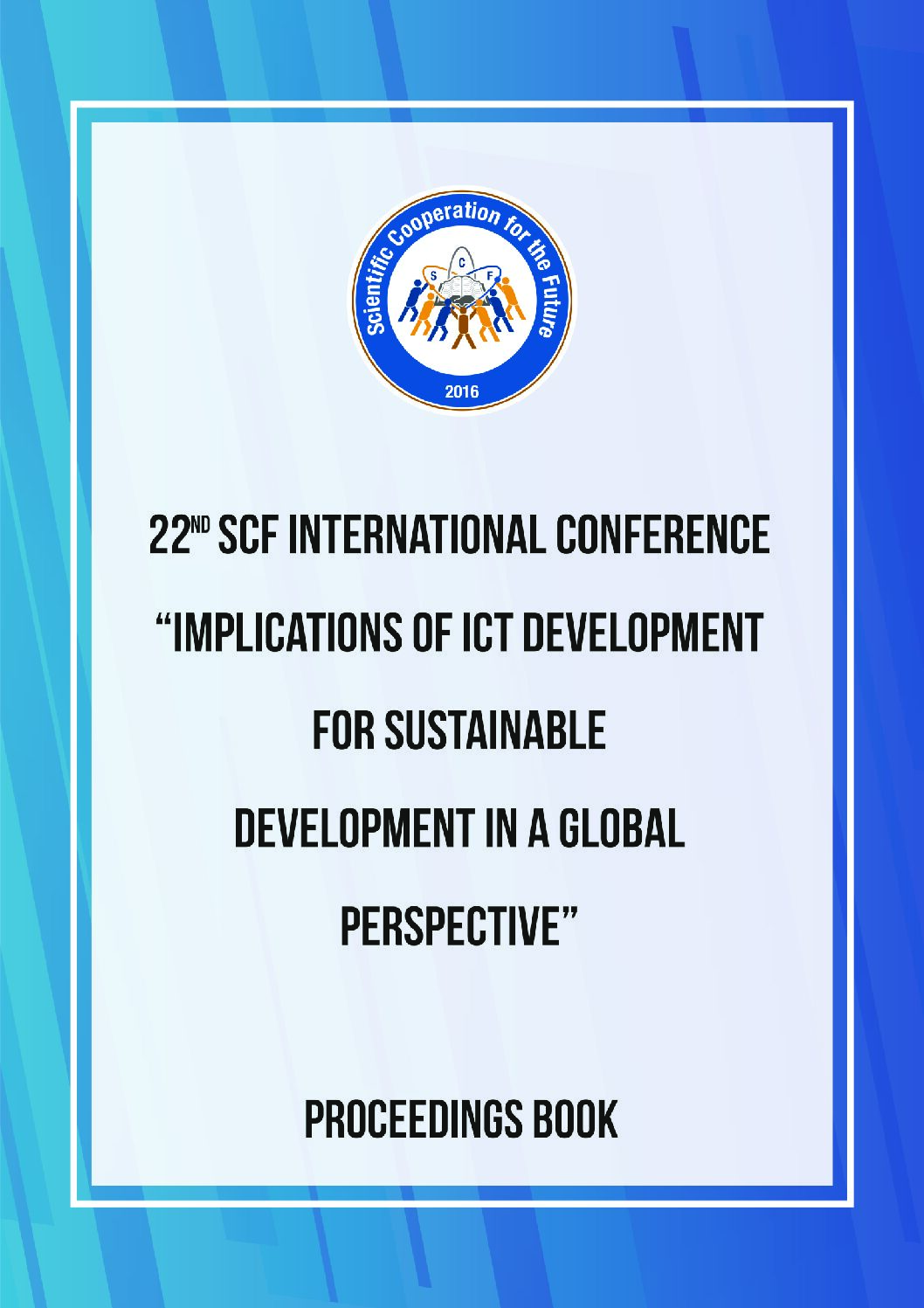 22ND SCF INTERNATIONAL CONFERENCE | SCF CONFERENCES